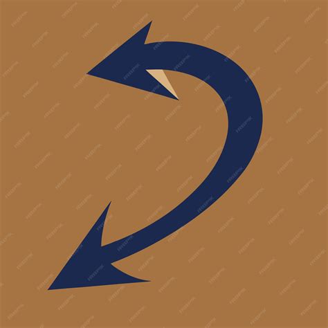 웹 사이트 Ui 및 앱 디자인을 위한 미니멀리스트 오른쪽 왼쪽 위 아래 화살표 평평한 터 일러스트레이션 아이콘 프리미엄 벡터