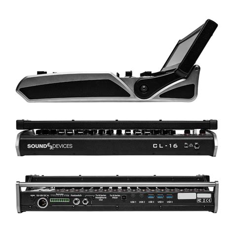 Sound Devices CL 16 Linear Fader Control Surface For 8 Series Mixer Recorders Everything Audio