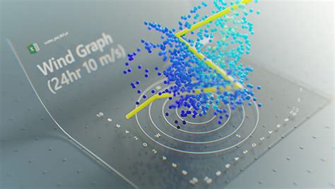 3d data viz on behance