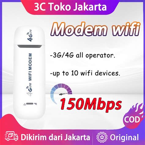 Jual Modem Wifi Portable Modem Wifi G All Operator Lte Modem Usb Mbps Modem Mifi Cod Support
