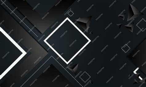 Premium Vector Abstract Background Combination Of Squares And Triangles