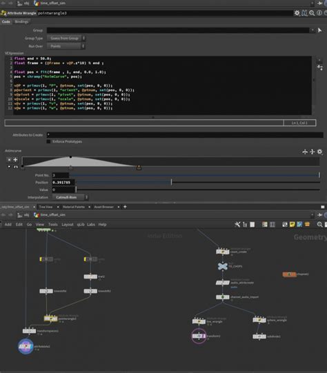 Can Chramp Shape Be Animated Controlled By A Audio Spectrum Chop General Houdini Questions