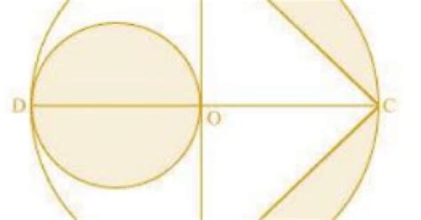 In Figure AB And CD Are Two Diameters Of A Circle With Centre O Perpendicular To Each Other