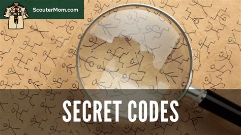 Secret Codes 3 Fun Codes To Try Scouter Mom Secret Codes 3 Fun Codes To Try Scouter Mom