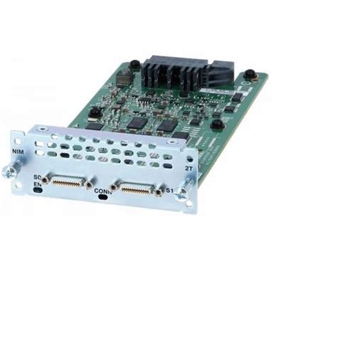 Cisco Nim 2t 2 Port Serial Wan Network Interface Card 100 Mbps At Best Price In Bengaluru