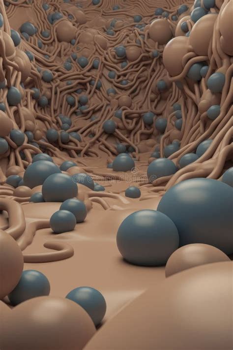 Abstract 3d Geometric Shapes Background Trendy Dynamic Volumetric Design Generative Ai Stock