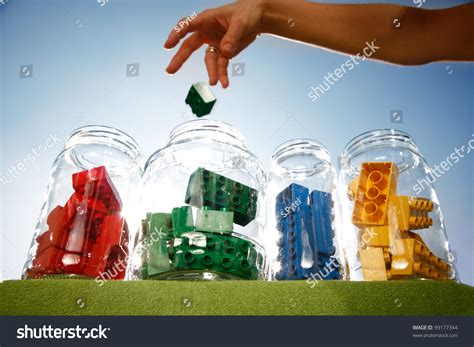 Human Hand Sorting Color Blocks Stock Photo 99177344 Shutterstock