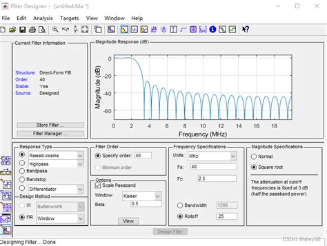 Qpsk成型滤波matlab代码编写rrc滤波器 Matlab Csdn博客