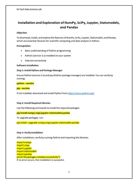 Exno 1 Installation And Exploration 1 Pdf Statistics Computing