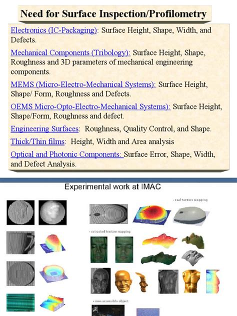 Class 26 3 Fringe Projection Profilometry Pdf Optics Atomic