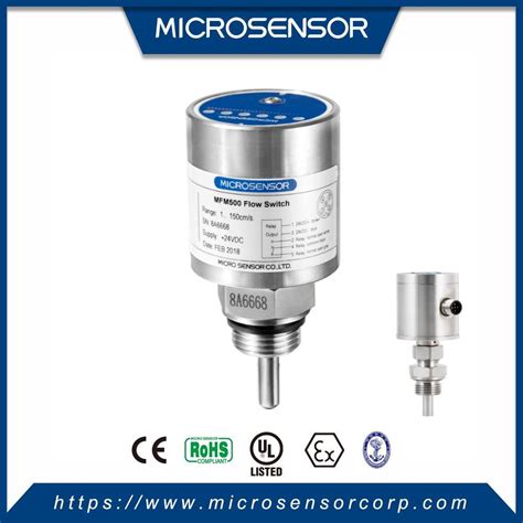 Microsensor Mfm500 Accurate Led Display Flow Switch For Water Liquds Flow Measurement Flow