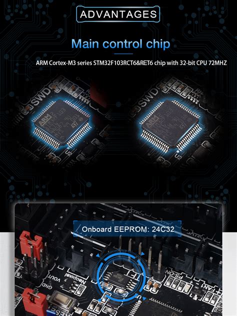 BIGTREETECH BTT SKR MINI E V Bit Motherboard Onboard TMC UART Upgrade SKR For Creality
