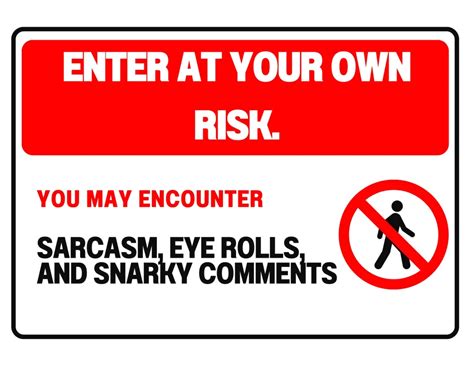 Free Printable Funny Office Signs