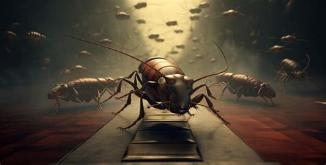 Premium Photo Cockroach Race