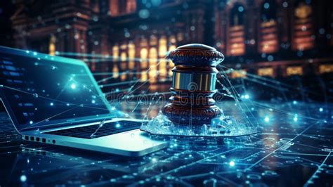 judge antique gavel law symbols legal office wooden table book background generative ai