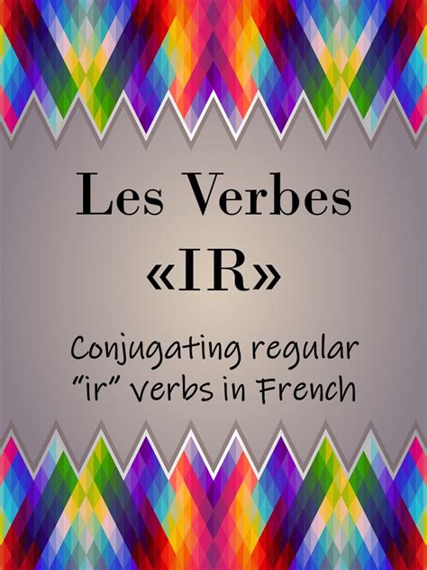 Ir Conjugation