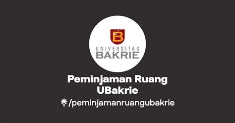 Peminjaman Ruang Ubakrie Linktree
