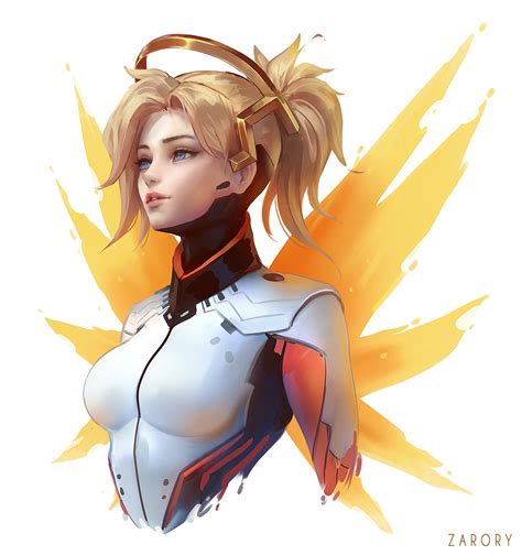 Mercy Overwatch Image By Zarory Zerochan Anime Image Board