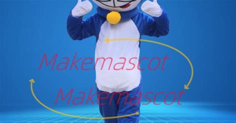Agreeable Cartoon Character Doraemon Mascot Costume