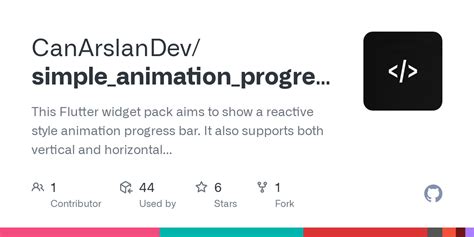 GitHub CanArslanDev Simple Animation Progress Bar This Flutter