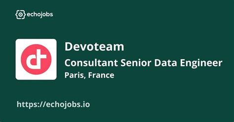 Hiring Consultant Senior Data Engineer Paris France Aws Vuejs Machine Learning Terraform