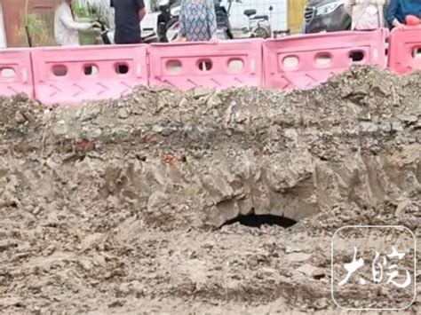 安徽寿县一工地发现汉代古墓？文物部门已介入炎刘镇视频进行