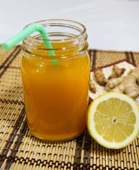 The One Tonic Turmeric Ginger Lemon Rooibos Tea And Acv Vegan