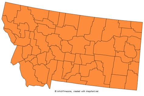 Montana Mt Time Zone Whichtimezone