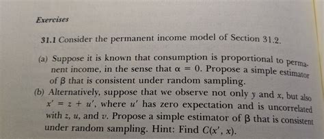 Solved Econometrics Chegg