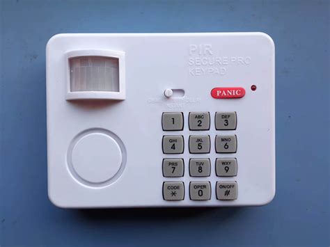 Keypad Motion Sensor Pir Alarm Motion Sensor Alarm And Keypad Alarm