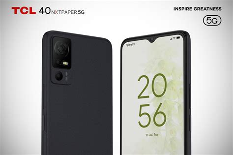 Tcl 40 Nxtpaper 5g Smartphone Offers A Full Color Paper Like Visual