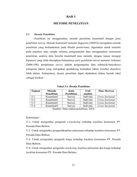 BAB METODE PENELITIAN