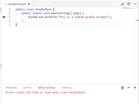 could not find or load main class gradletest · issue 20 · microsoft vscode java debug · github