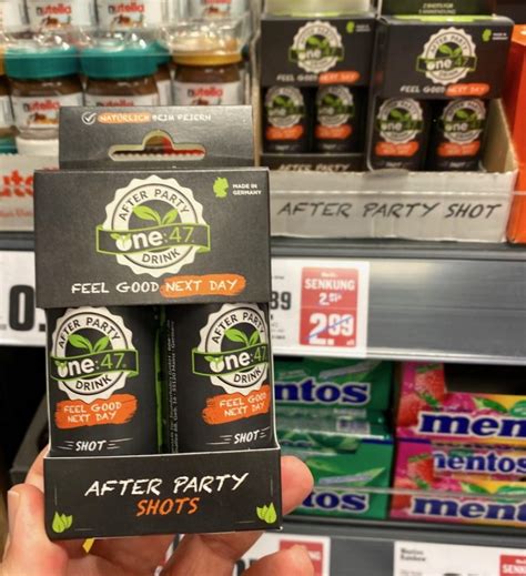 Lidl After Party Shots Feel Good Next Day Das Süßigkeiten Marketing Blog