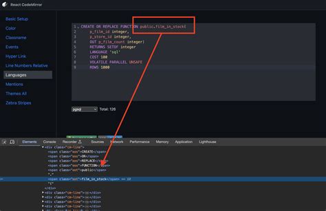 Lang Sql Tokenization Has Changed Recently V Discuss CodeMirror