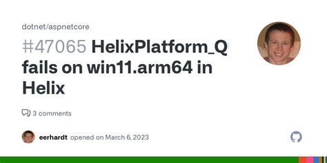 Helixplatform Quicklistenerissupported Fails On Win11 Arm64 In Helix · Issue 47065 · Dotnet