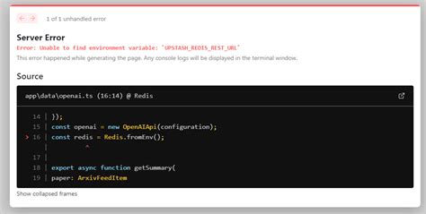 Redis Config · Issue 1 · Swizecscholarstreamai · Github