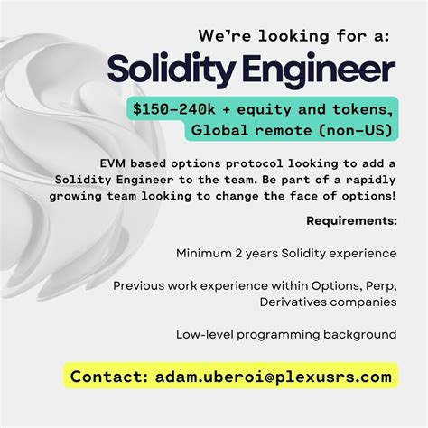 Plexus Resource Solutions On Linkedin Know An Amazing Solidity