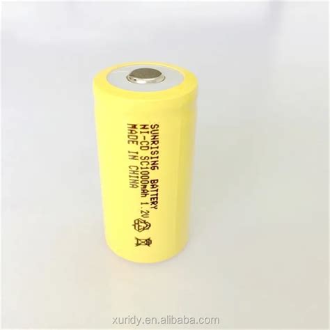 1.2v Ni-cd Sc 1000mah Nickel Cadmium Rechargeable Battery - Buy Nickel ...