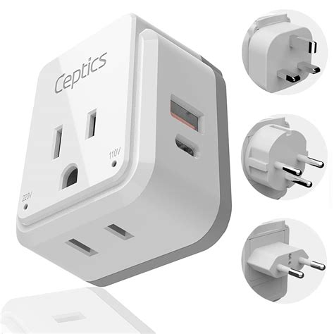 Save On Ceptics Israel Jordan Power Plug Adapter Travel Ceptics Israel Jordan Power Plug