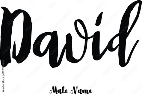David In Cursive