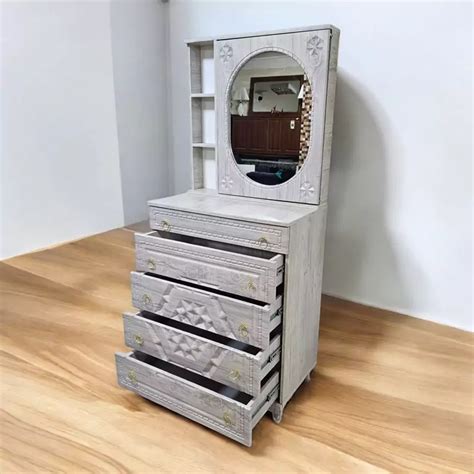 خرید و قیمت میز آرایش و دراور آینه ریلی برند آفیس کالا از غرفه مبلمان و