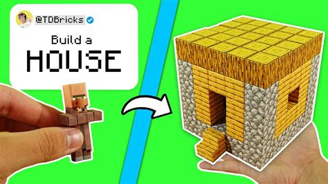 Building Your Ideas With Magnetic Minecraft Blocks Youtube