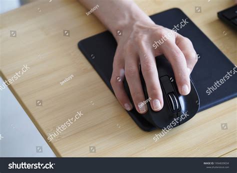 Female Operating Pc Home Stock Photo 1994839034 Shutterstock