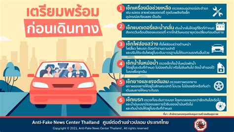 6 เรื่องควรเช็ค ก่อนออกเดินทางขับรถ ช่วงเทศกาลปีใหม่
