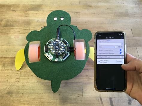 Code With Circuitpython Bluetooth Turtle Bot With Circuitpython And Crickit Adafruit