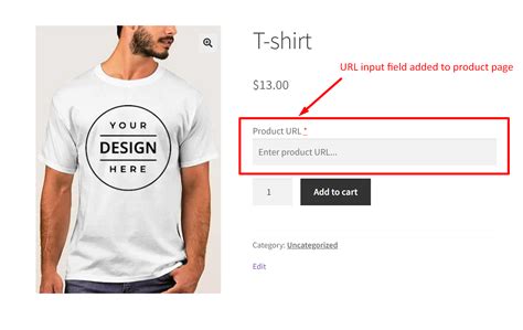 How To Add Url Field With Validation As Input Field On Woocommerce