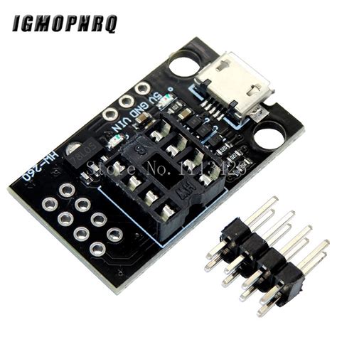 Attiny13a Attiny25 Attiny45 Attiny85 Pluggable Development Programming Bare Board Shopee