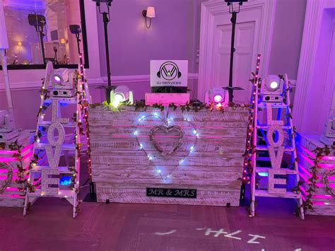 Wedding Dj Booth Selector Dj Services Cornwall