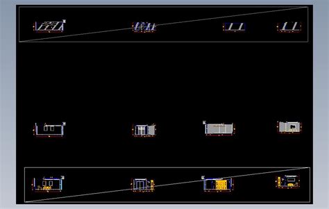 三室两厅装修施工图附效果图的cad图 Autocad 模型图纸免费下载 懒石网